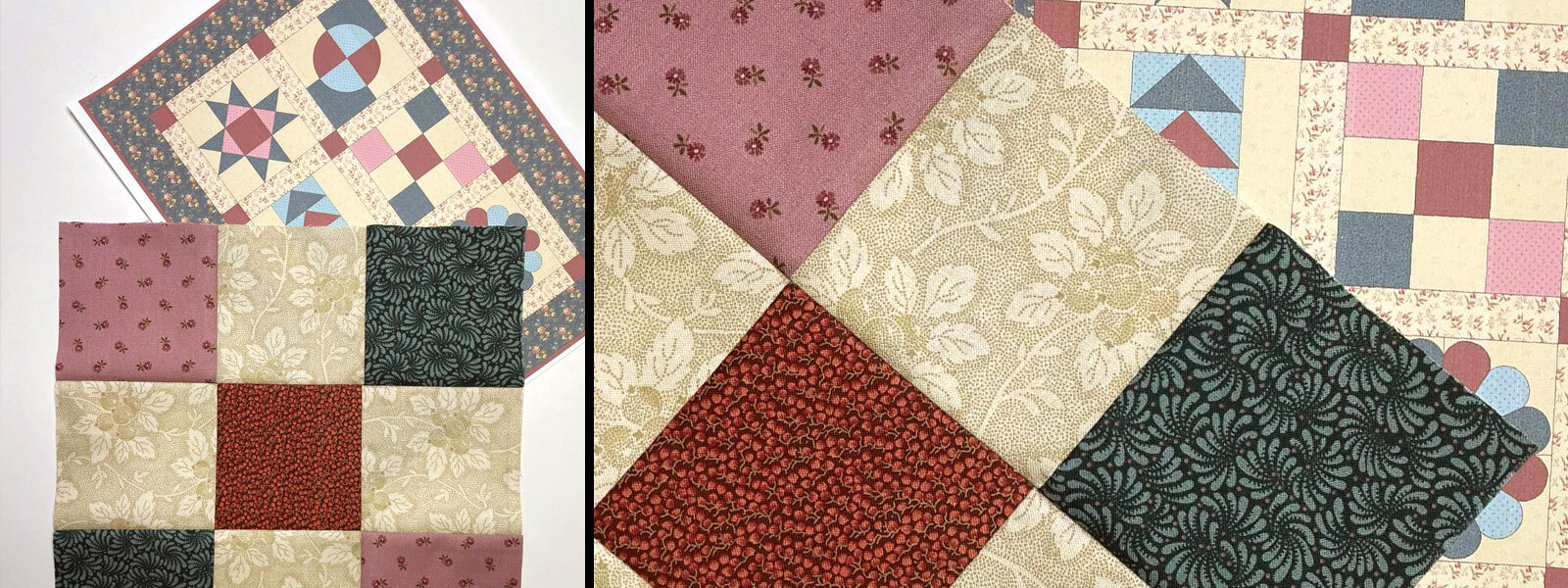 Coser la estrella de Ohio: Segunda sesión del quilt de patchwork